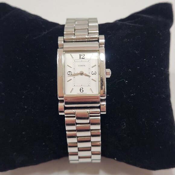 Coach | Accessories | Coach Tank W4 Watch With Stainless Steel Band ...